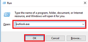 Fix Cannot start Microsoft Outlook. Cannot open the Outlook Window